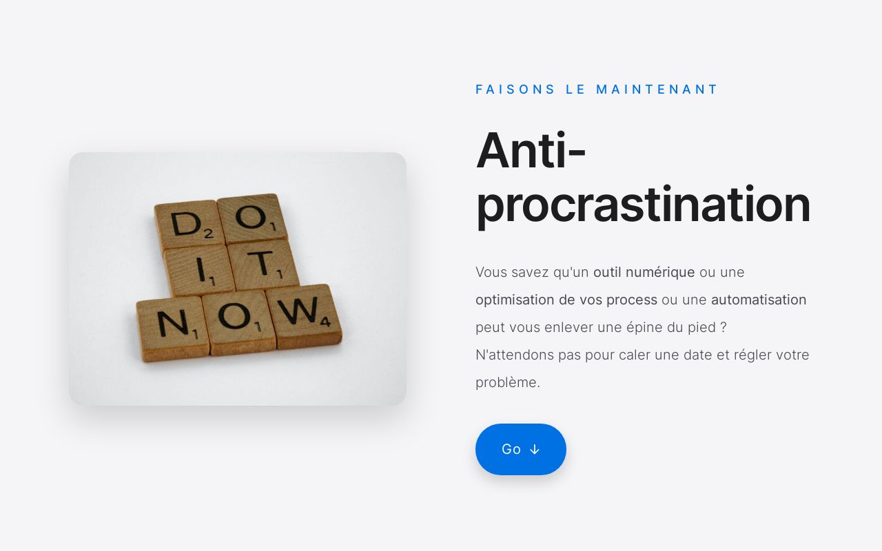 Le RDV anti-procrastination de Kongruence